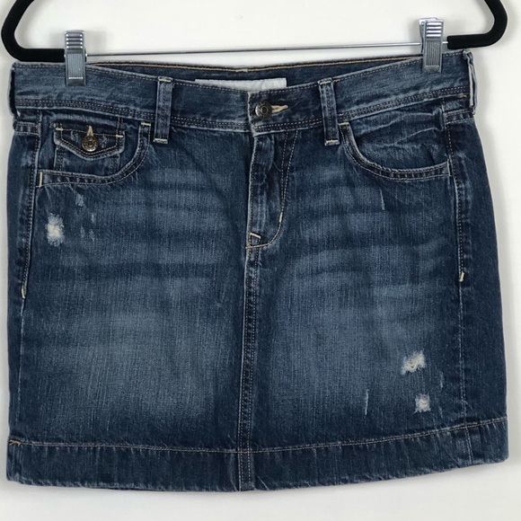 Old Navy | Skirts | Old Navy Distressed Denim Mini Skirt | Poshmark